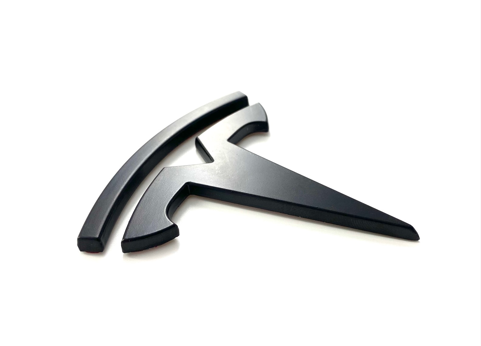 premium oem Model X thick style front rear t badge replacement emblem ...
