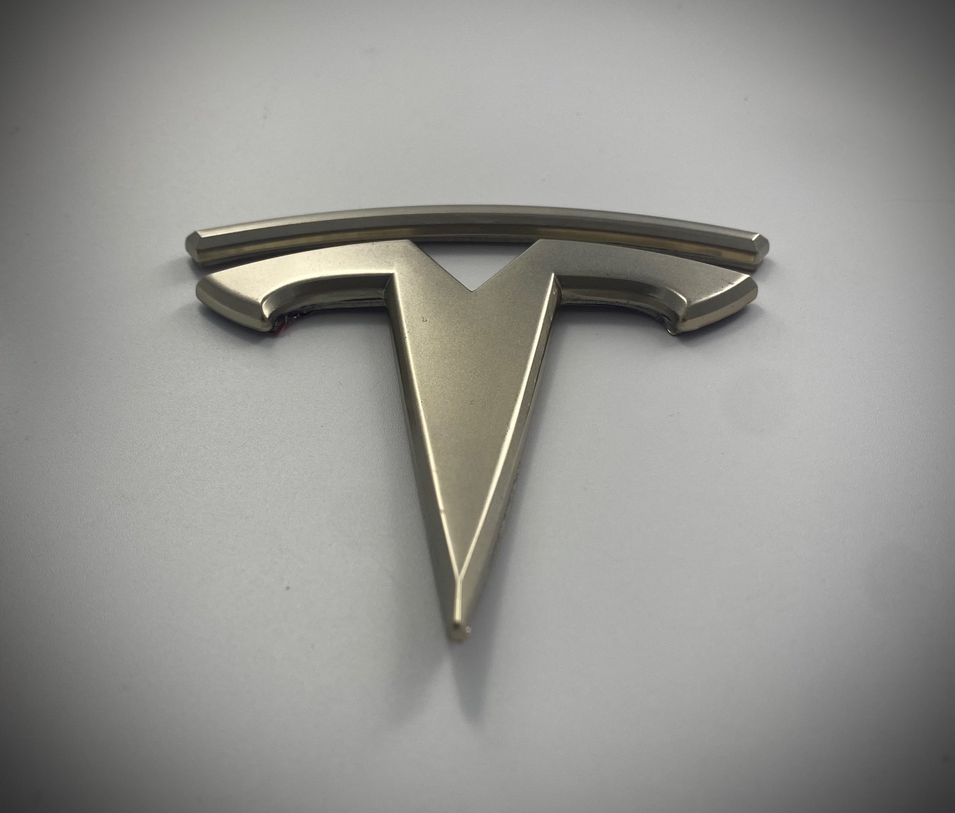 premium oem Model X thick style front rear t badge replacement emblem ...
