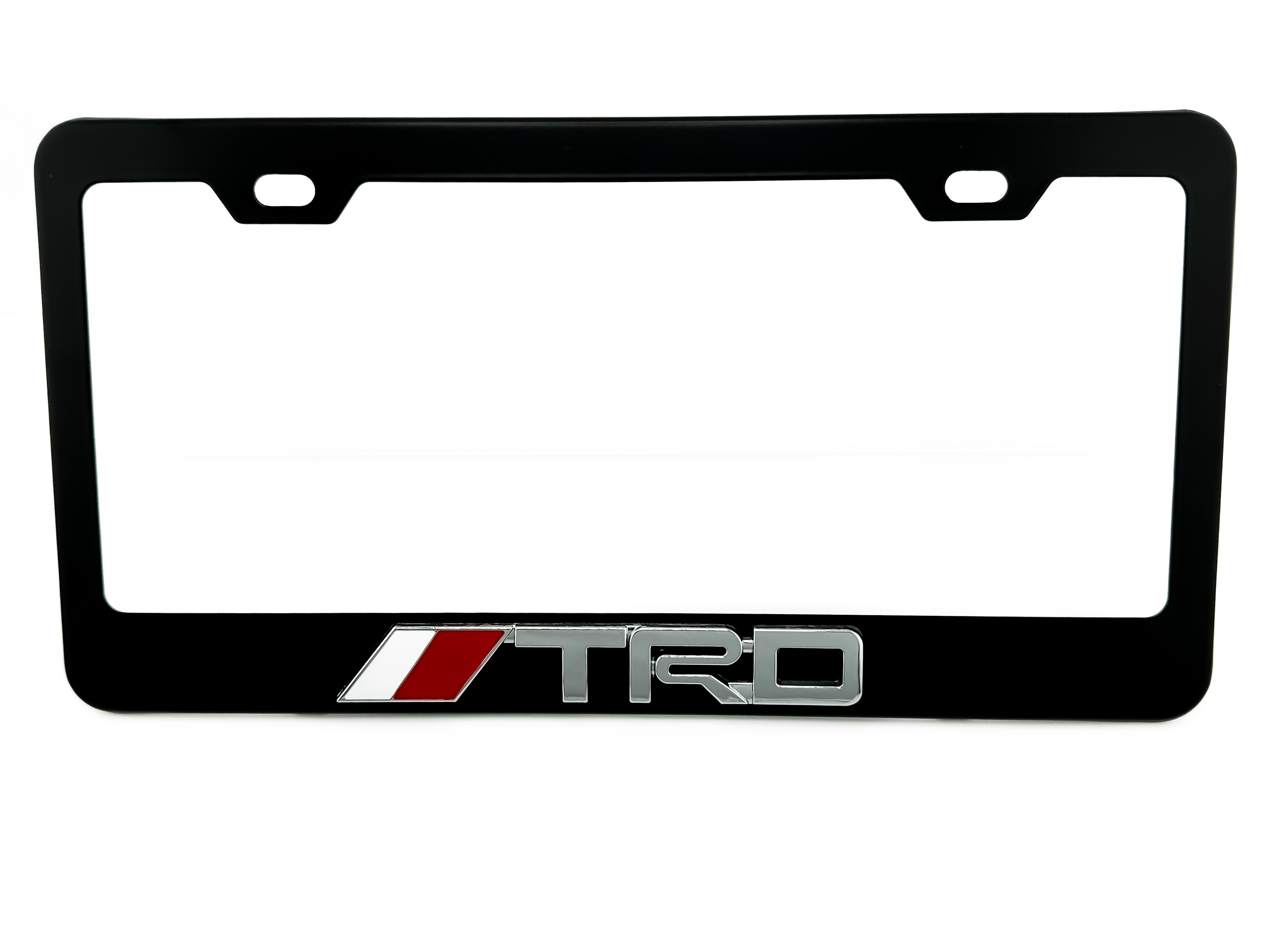 TRD metal black license plate frame tacoma tundra camry corolla avalon ...