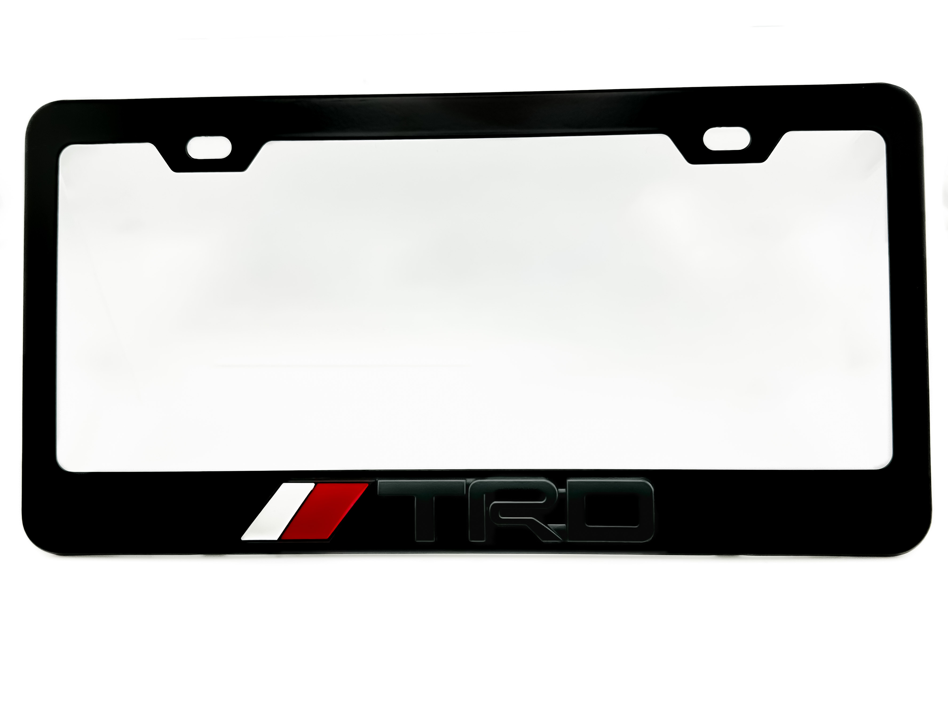 TRD metal black license plate frame tacoma tundra camry corolla avalon ...