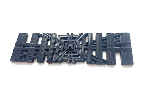 tesla plaid emblem badge logo model s plaid model y plaid model x plaid ...