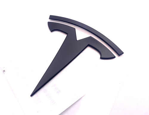 3 Y S X semi gloss satin matte black tesla oem badges emblems logo ...