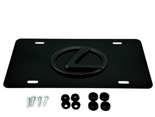 lexus black front vanity license plate frame camry corolla avalon prius ...