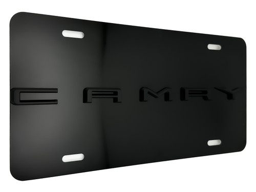 CAMRY Toyota front vanity license plate frame new logo 1999 2000 2001 ...