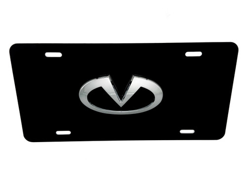 Infiniti front vanity license plate frame new logo 2023 2024 2025 2026 ...