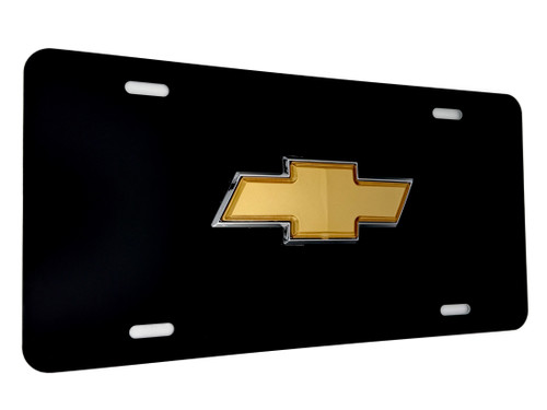 chevy black front vanity plate frame gloss matte satin OEM trax ...