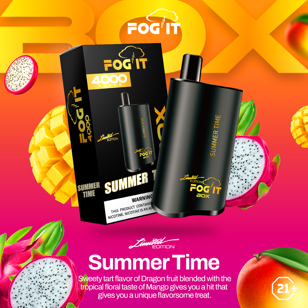 FOG IT VAPE LIMITED EDITION 4000 PUFFS - SUMMER TIME