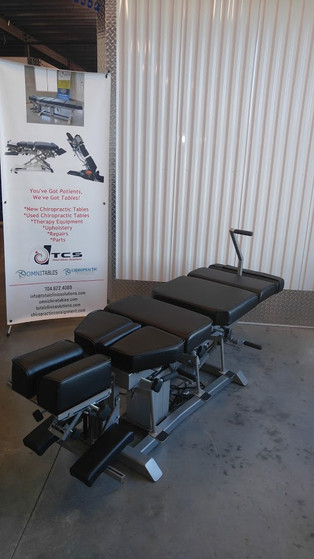 Omni Manual Flexion Elevation Chiropractic Table