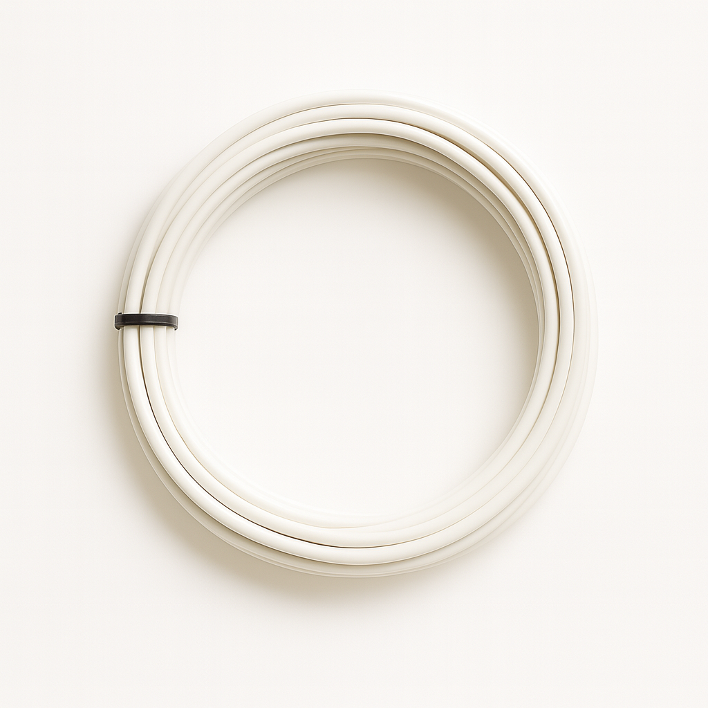 16 AWG White PVC Wire – Perfect for PC Cable Sleeving