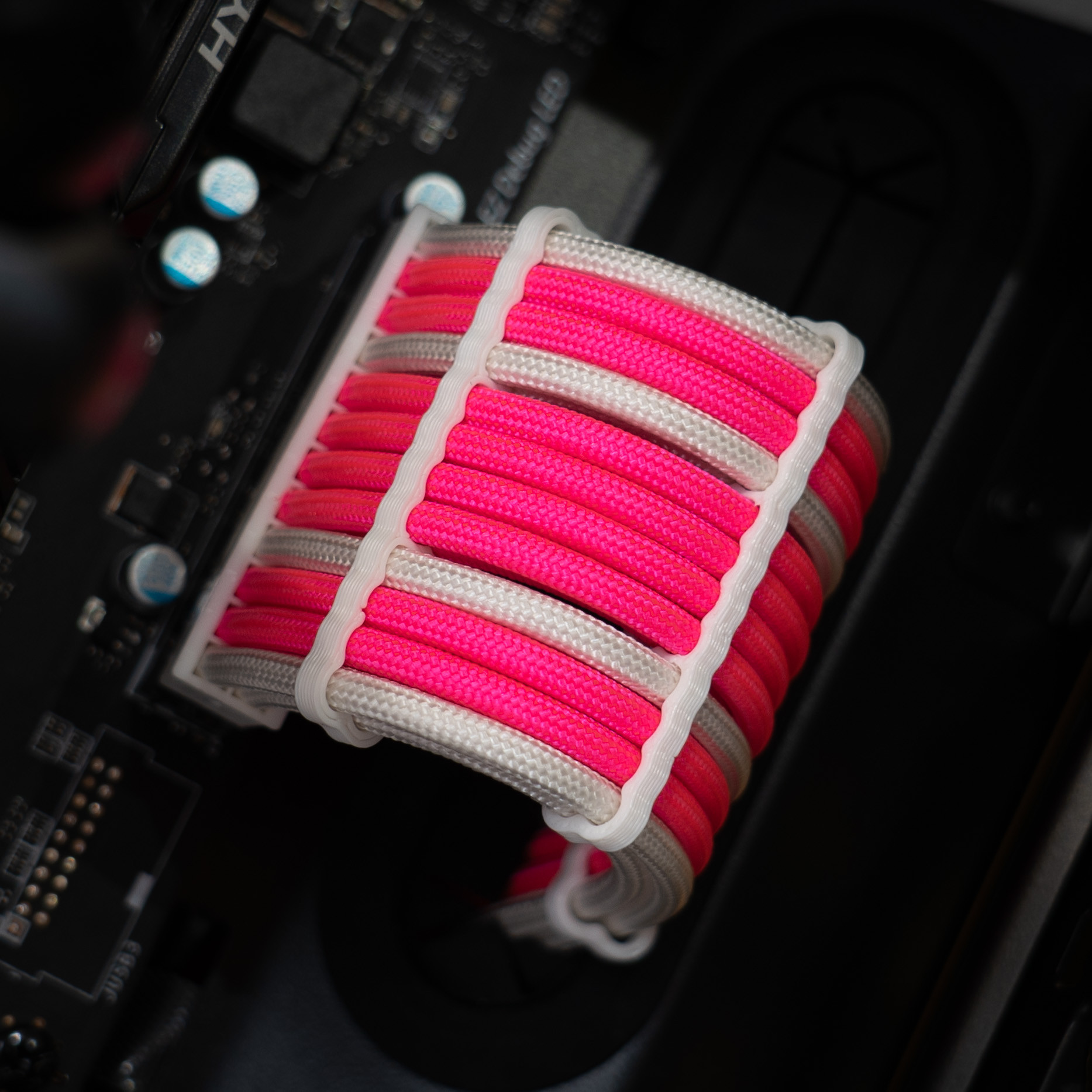 Ensourced Customs | Custom Handcrafted Sleeved PC Cables