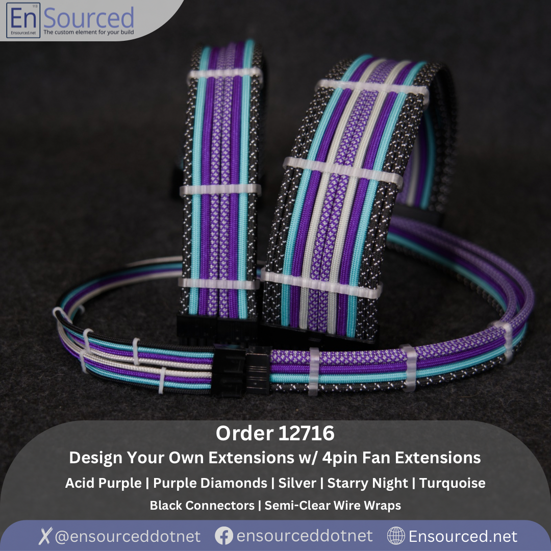 Order 12716 - Vibrant Custom Extensions for a Showpiece PC - Ensourced ...