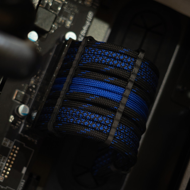 Ensourced Customs | Custom Handcrafted Sleeved PC Cables