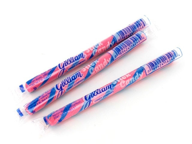 White Candy Sticks - Candy Barn Express