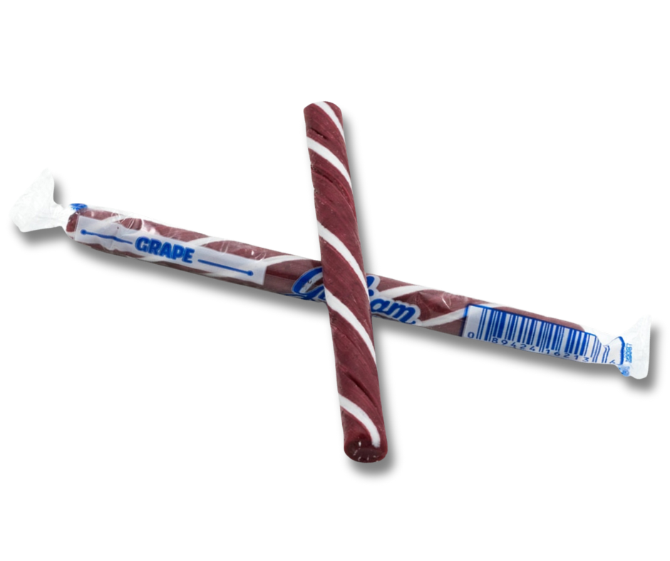 Gilliam Grape Stick Candy - 80 Ct. - Candy Barn Express