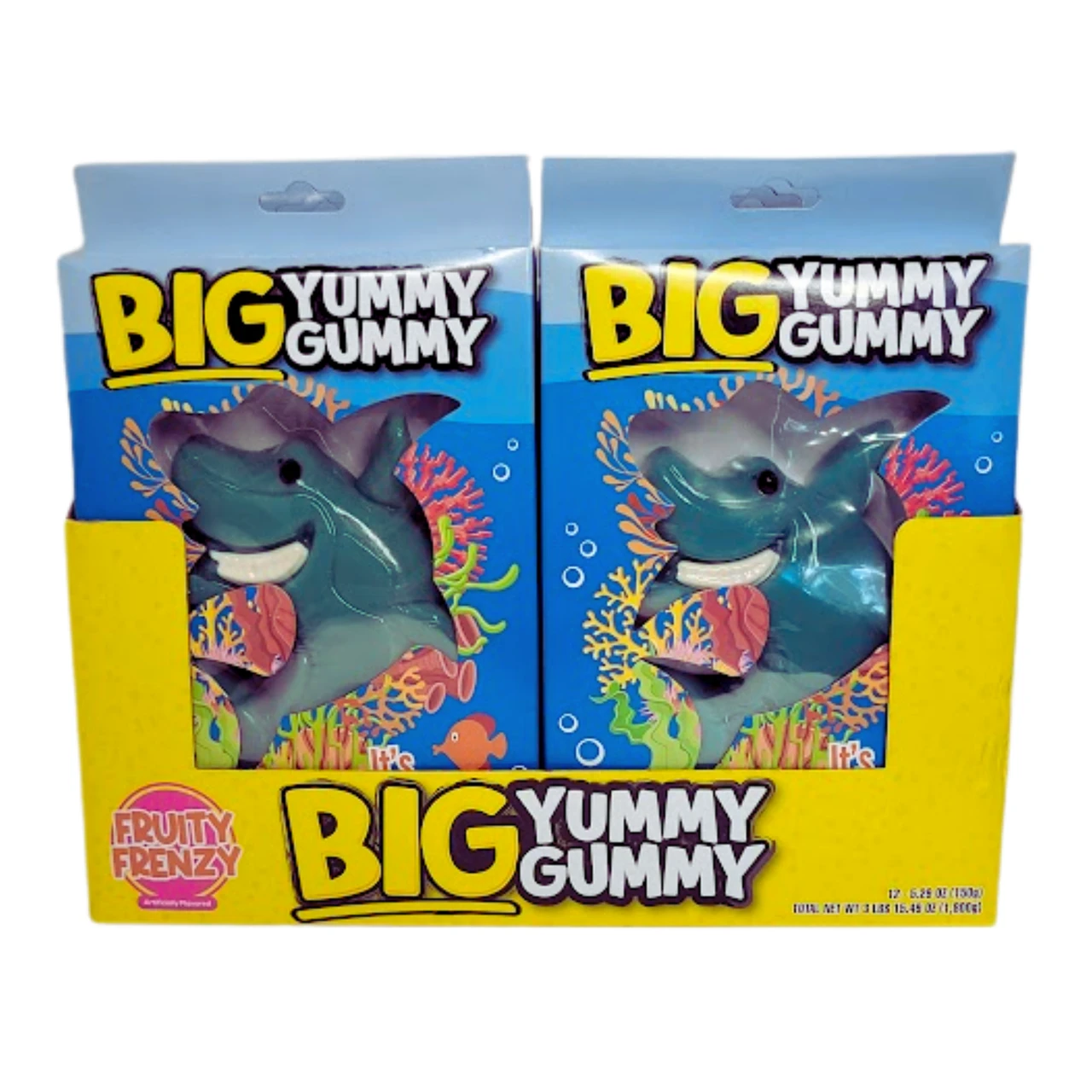 Big Yummy Gummy – Gummy Shark - 12 Ct. Box
