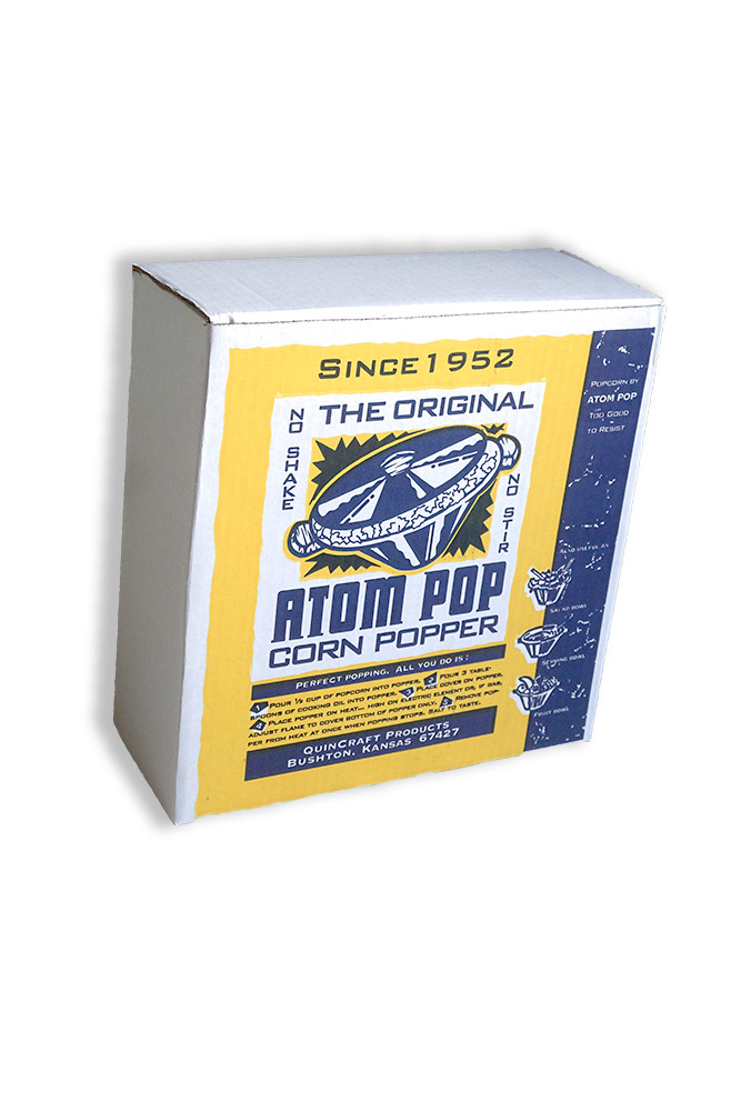 The Original Atom Pop - No Shake / No Stir Pop Corn Popper