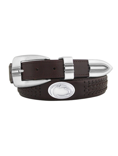 Penn State Braided Leather Belt | Zep-Pro - Harpers