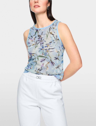 Sleeveless Floral Top | Marc Cain - Harpers