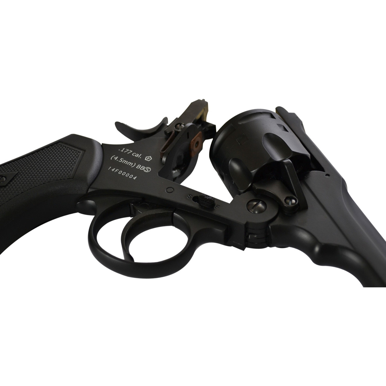 Webley MkVI .455 Service Revolver Black 6" 4.5mm BB - Highland Outdoors ...