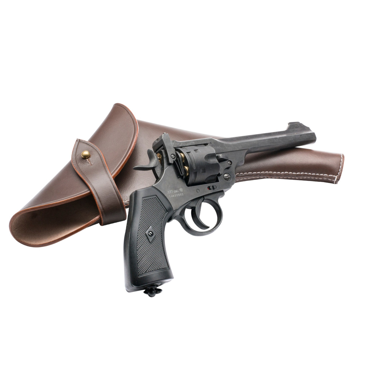 Webley MkVI .455 Service Revolver Battlefield Finish 6" .22 - Highland ...