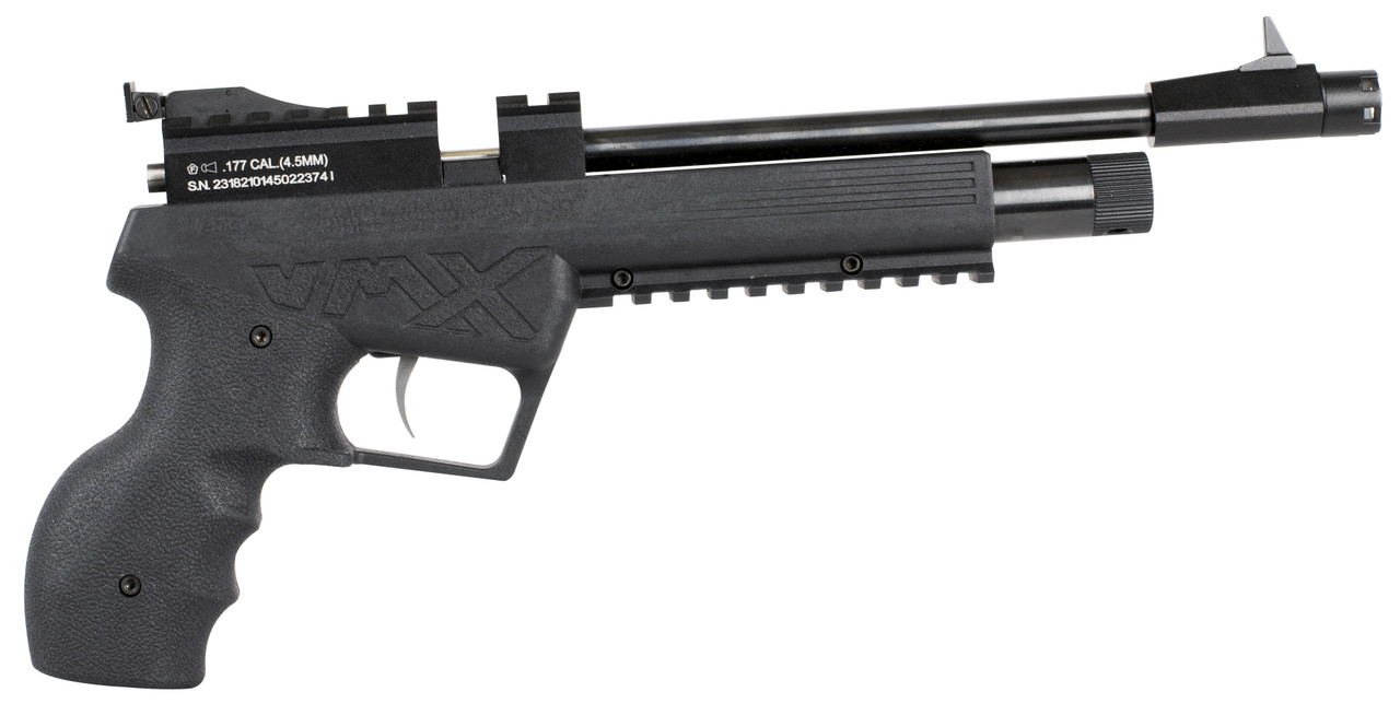 Webley VMX Pistol CO2 Air Pistol Black .177 (4.5) - Highland Outdoors ...