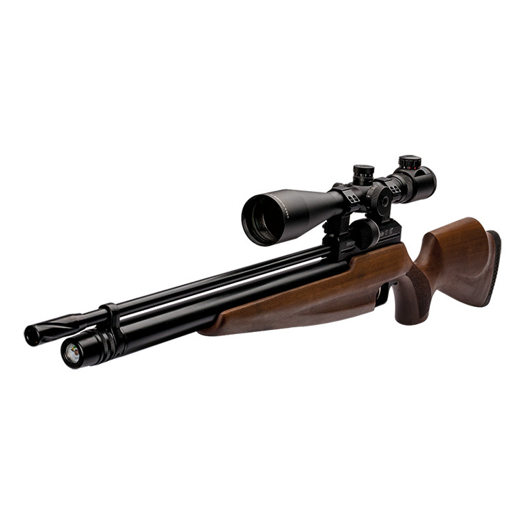 Webley Raider 12 PCP Air Rifle Wood .22 (5.5) - Highland Outdoors Limited