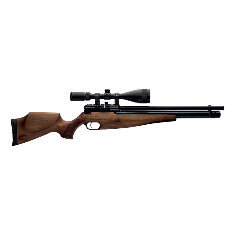 Webley Raider 12 PCP Powered 12 Shot Air Rifle .22. Fitted with Quantum ...