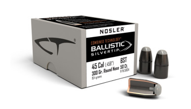 Nosler Ballistic Silvertip Projectiles 45 Cal (.451) 300gr 50 ...