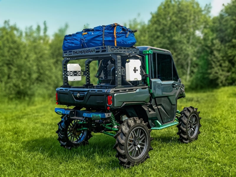 Kawasaki Mule / Ridge / Teryx Adjustable UTV Bed Rack by Thumper Fab ...