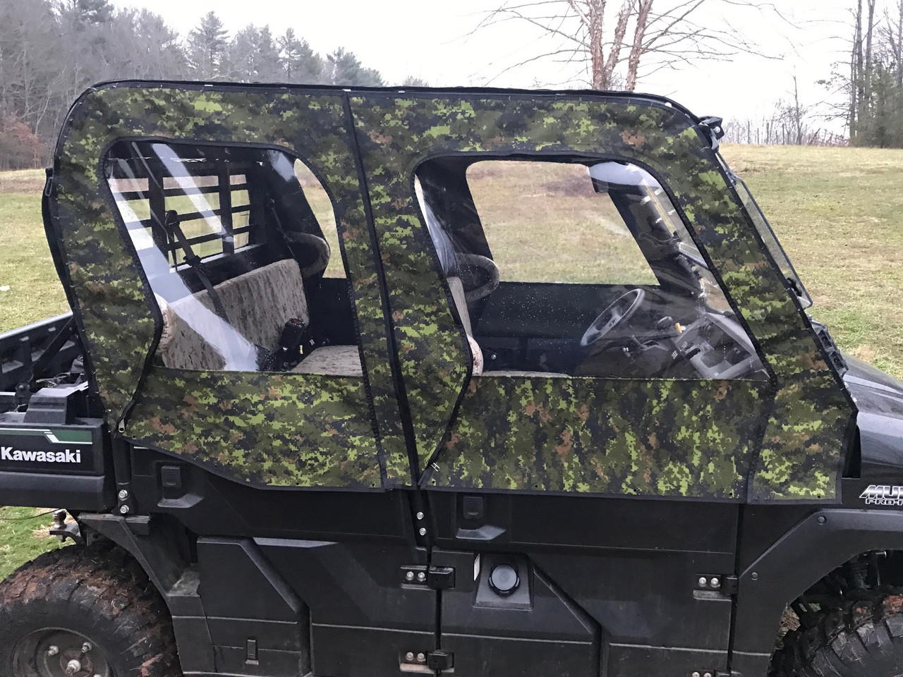Kawasaki Mule Pro FXT Side Enclosures by Greene Mountain KMPROFXTSE