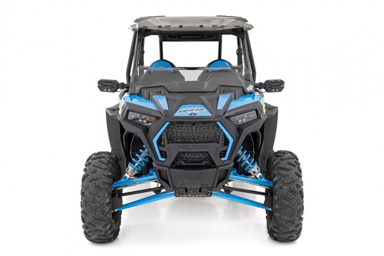 Kawasaki Mule Teryx Utv Aluminum Side Mirrors Wturn Signal By Rough