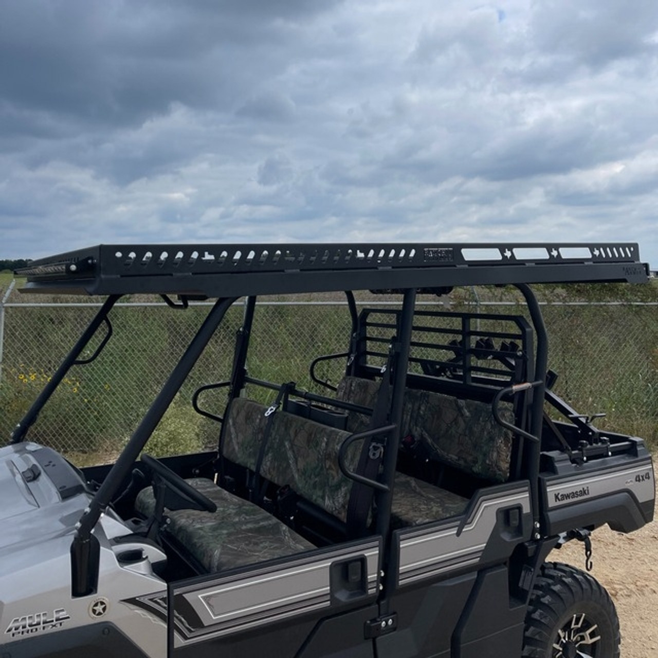 Kawasaki Mule Pro Fxtdxt Ultra Extended Top Overhangs Over Bed By