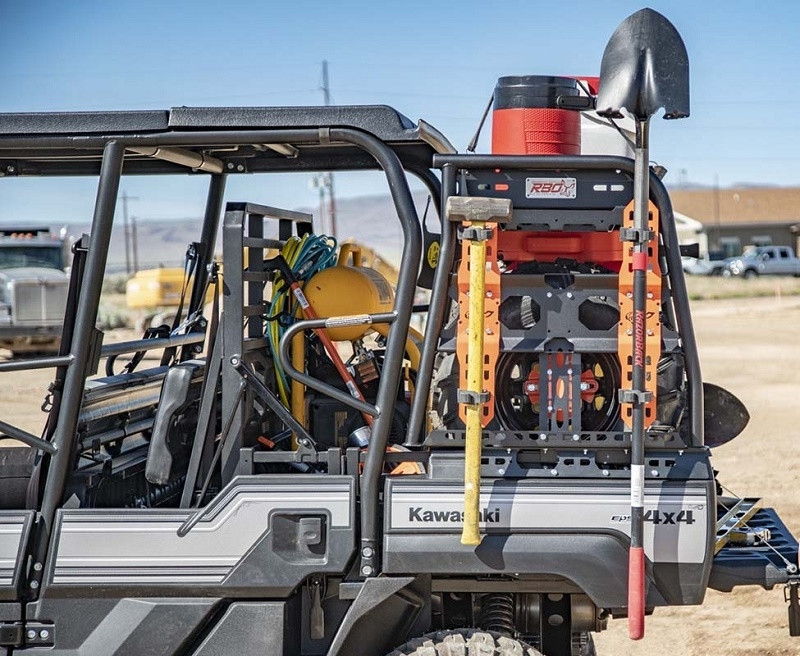 Kawasaki Mule Pro XT Utility Cargo Rack by RazorBack Offroad - RBO5235-G