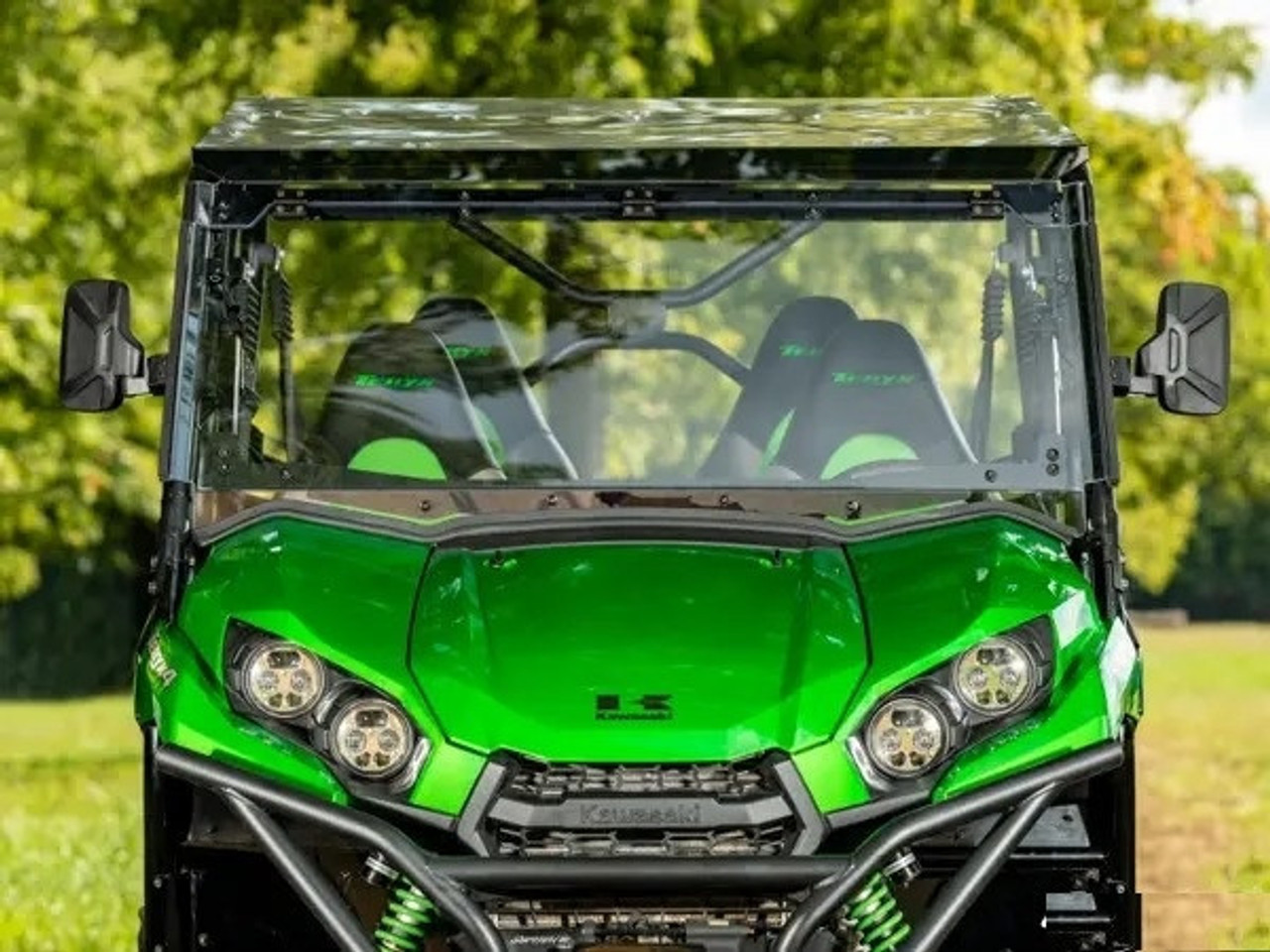 Kawasaki Teryx Max Drive Power Flip Windshield By Superatv Pfws K Trx4 70