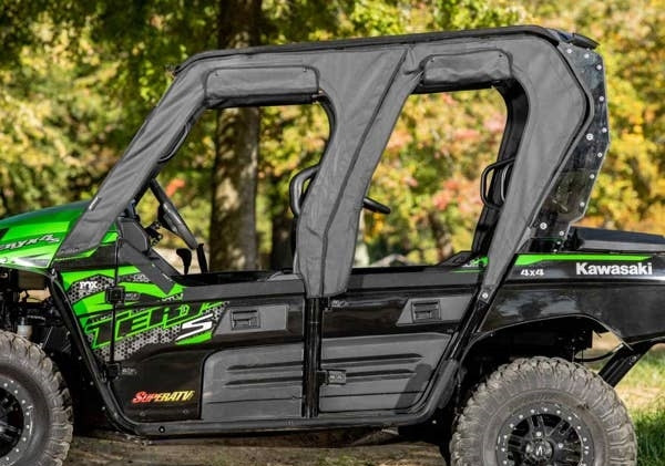 Kawasaki Teryx Primal Soft Cab Enclosure Upper Doors by SuperATV - SE-K ...
