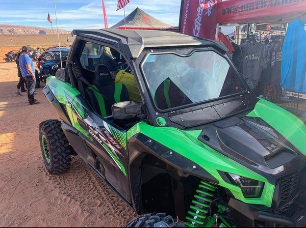 Kawasaki Teryx KRX 1000 Front Windshield by Dirt Warriors Accessories ...