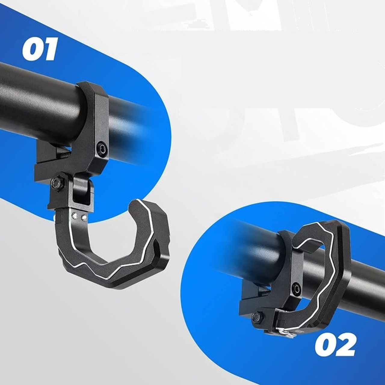 Secure Your Gear With Kemimotos Helmet Hook For Kawasaki Muleteryx