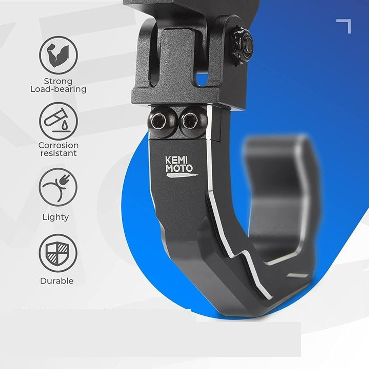 Secure Your Gear With Kemimotos Helmet Hook For Kawasaki Muleteryx