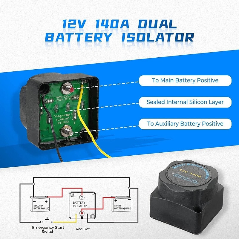 Efficient power management with Kawasaki Dual Battery Isolator Kit ...