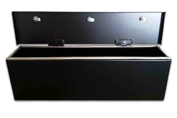 Kawasaki Teryx/KRX/Mule UTV Universal Storage Security Box - Black by ...