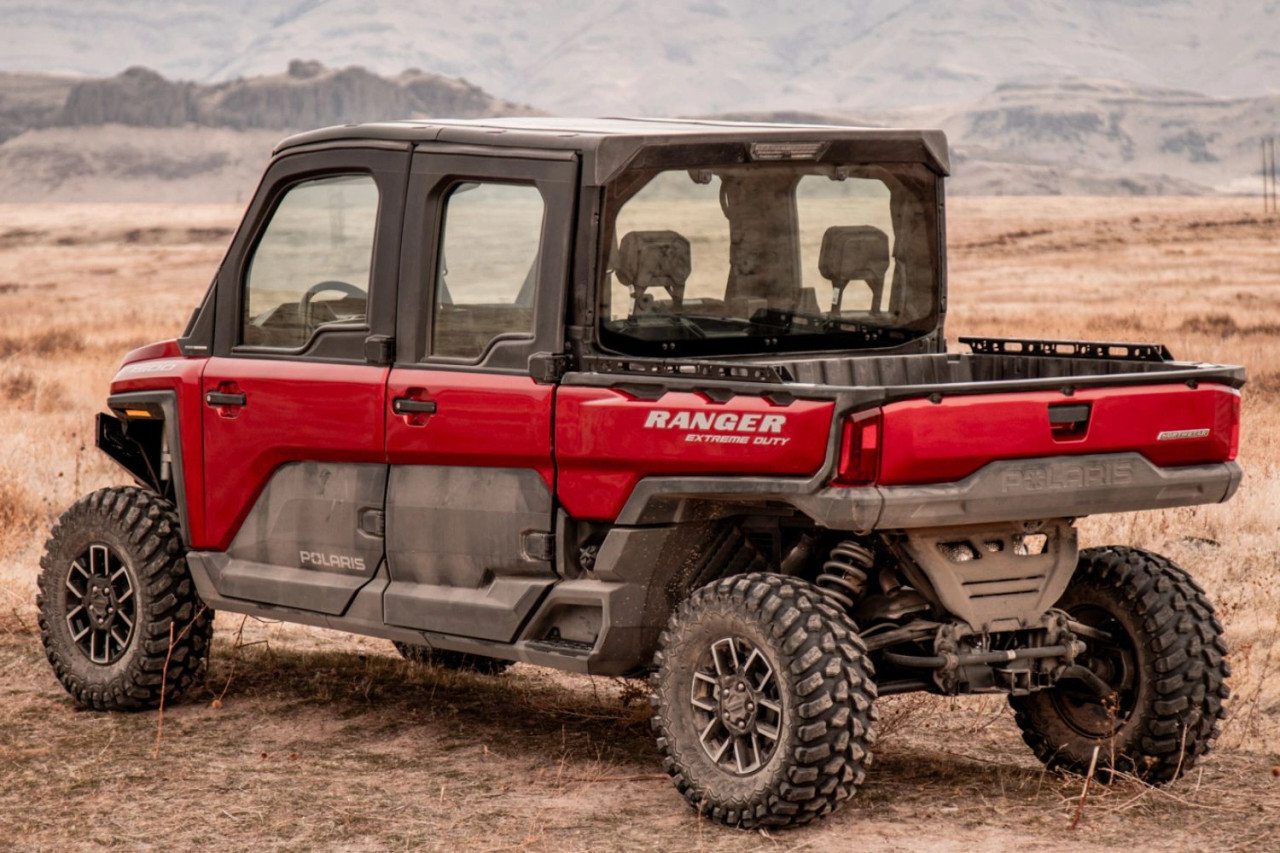 Kawasaki Ridge Heavy-Duty Bed Rail System with L-Track & Tie-Down ...