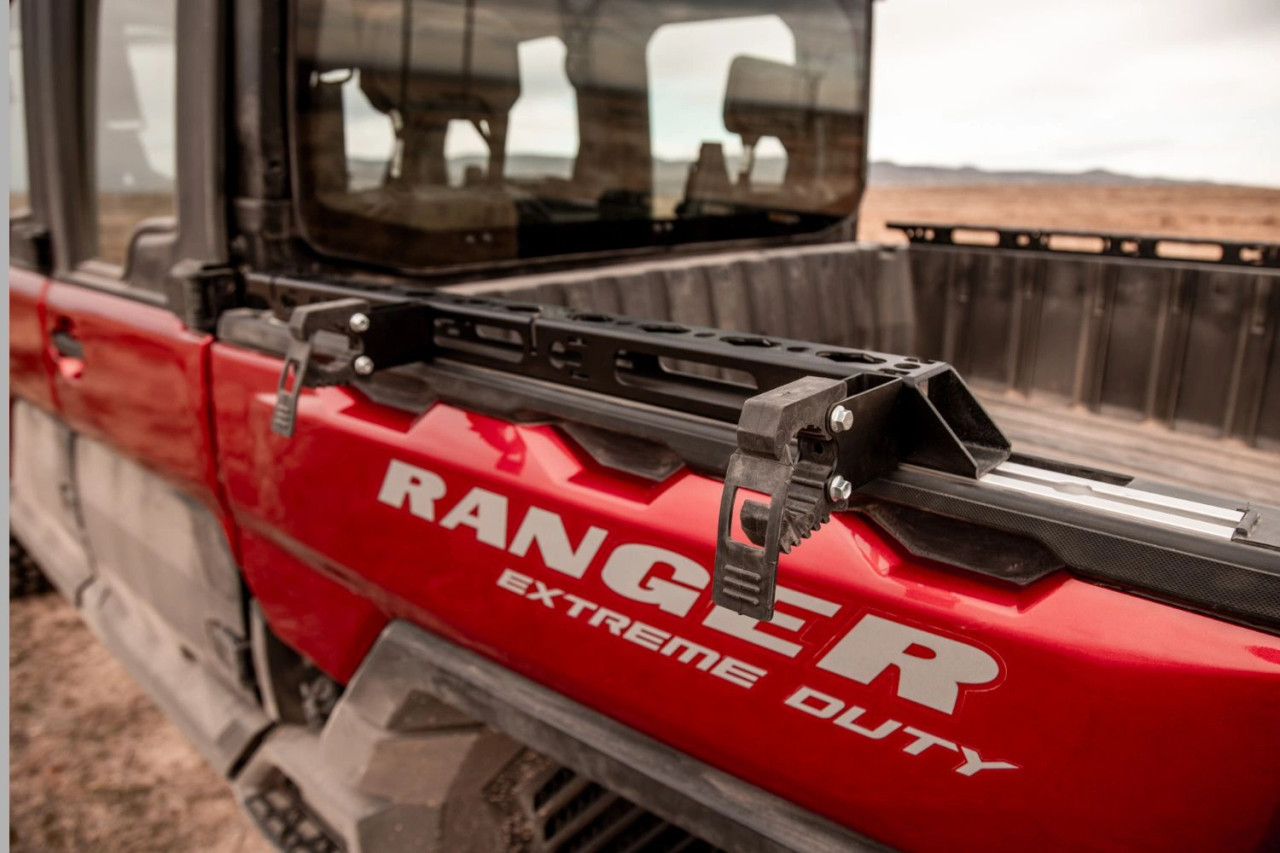 Kawasaki Ridge Heavy-Duty Bed Rail System with L-Track & Tie-Down ...