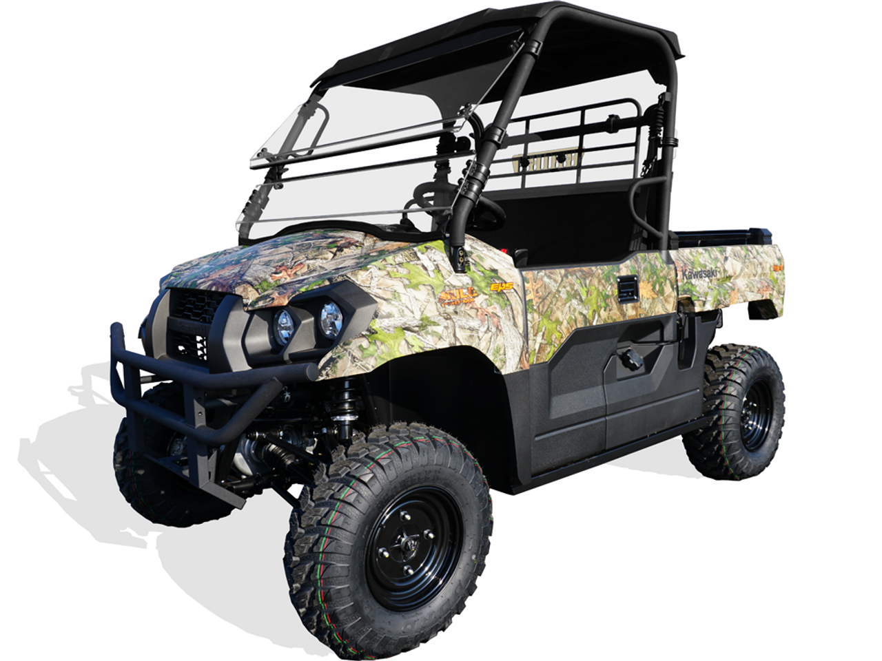 Kawasaki Mule Pro Mx Full Tilting Hard Coat Windshield Spike