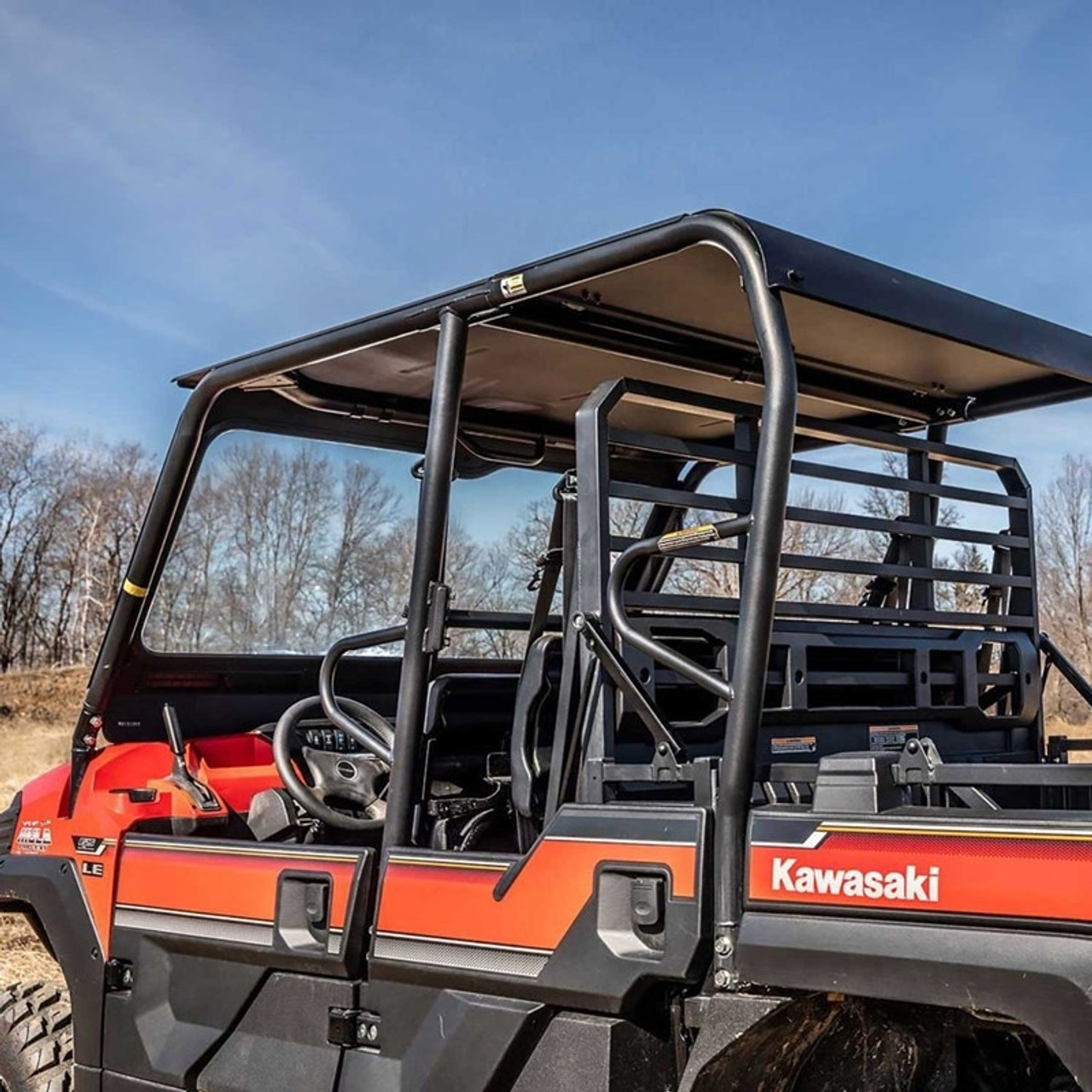 Glass Windshield For The Kawasaki Mule Pro Fx Fxt Dx Dxt By Kolpin