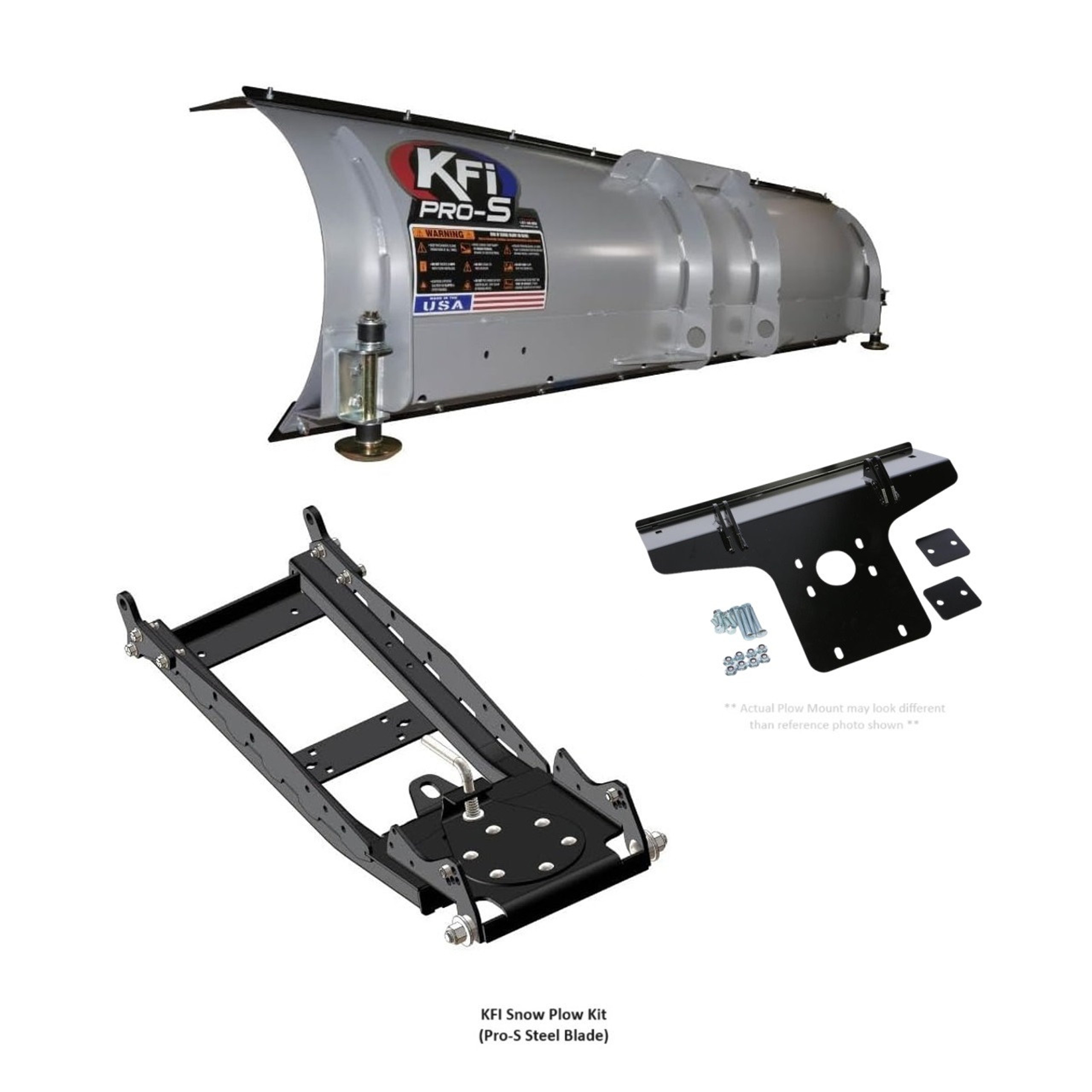 Kawasaki Mule Complete Snow Plow System By Kfi Products Kfisnowplow