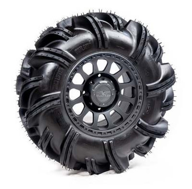 Kawasaki Mule Pre-Mounted Outlaw Tire with Matte Black Pitch SBL-12S ...