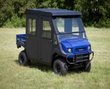 Kawasaki Mule Trans Steel Front & Back Doors with Sliding Windows by ...