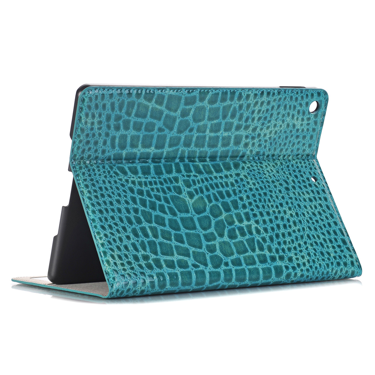 New iPad 9.7" 2017 Croc-Style Leather Apple Case Cover iPad5 5th inch ...