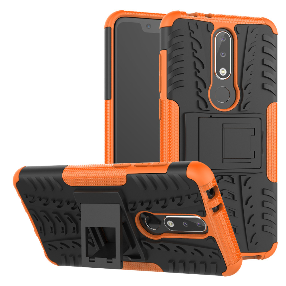 Heavy Duty Nokia 5.1 Plus / X5 Mobile Phone Shockproof Case Cover ...