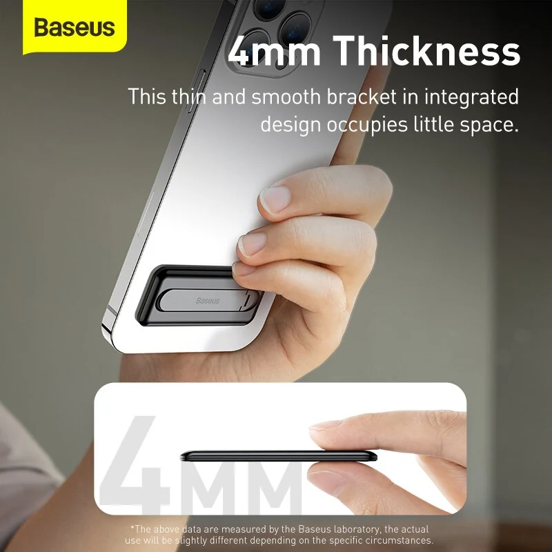Baseus Slim Foldable Rotating Bracket Stand for Mobile Phones iPhone ...